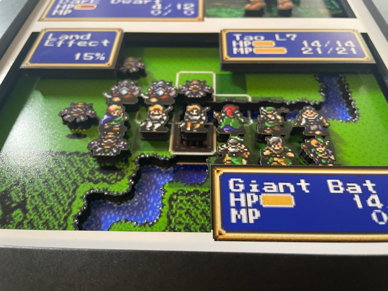 Shining Force - Sega Genesis - 8x10" Shadow Box! – Cre8-Bit Designs