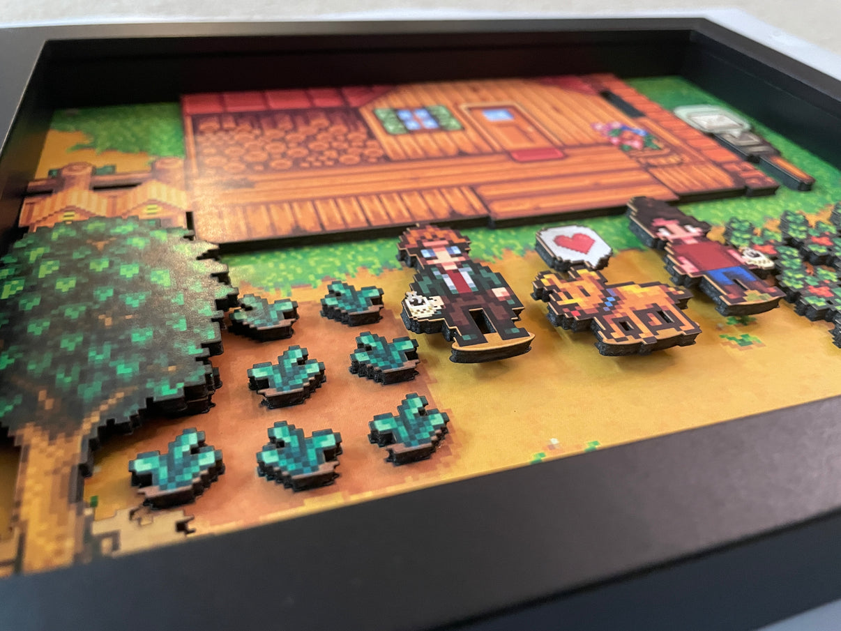 Stardew Valley - 3D 8x10 Shadow Box! - Customization Available! – Cre8 ...
